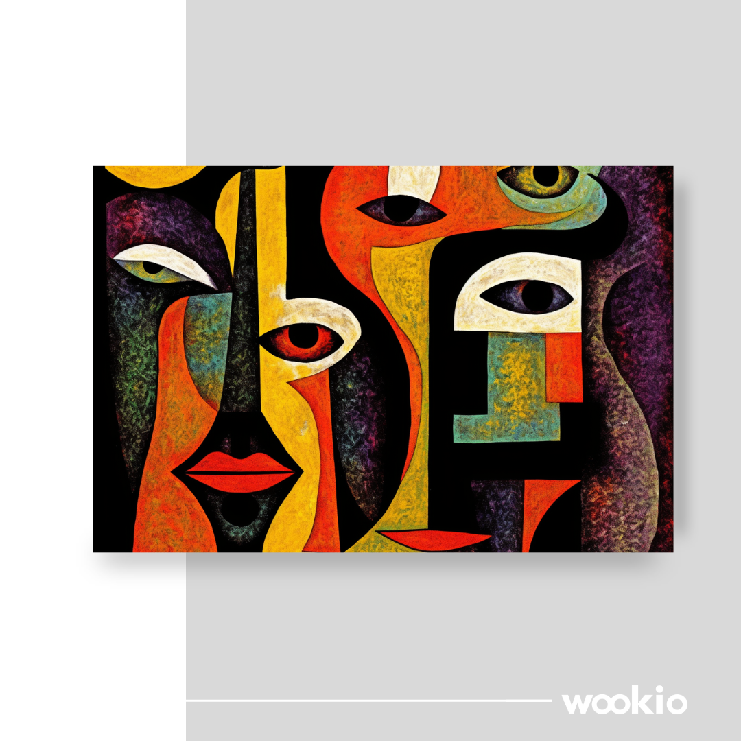 Abstract Faces - The Art Cafe