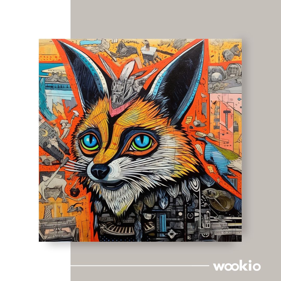 Fox – ARZ Collection – Cushion - The Art Cafe