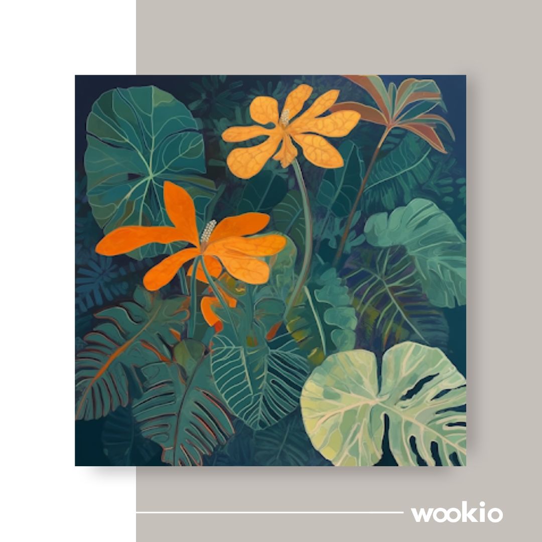 Botanical Pattern – Cushion - The Art Cafe